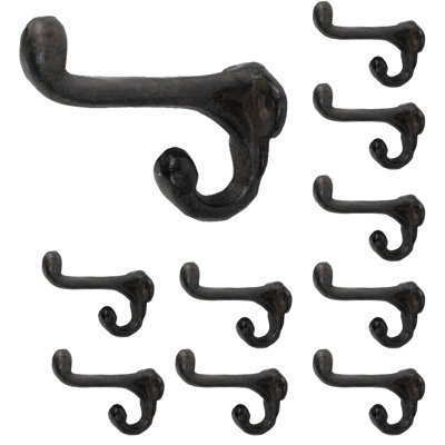 Rustic State 2'' Wide Wall Hook in Black & Reviews | Wayfair